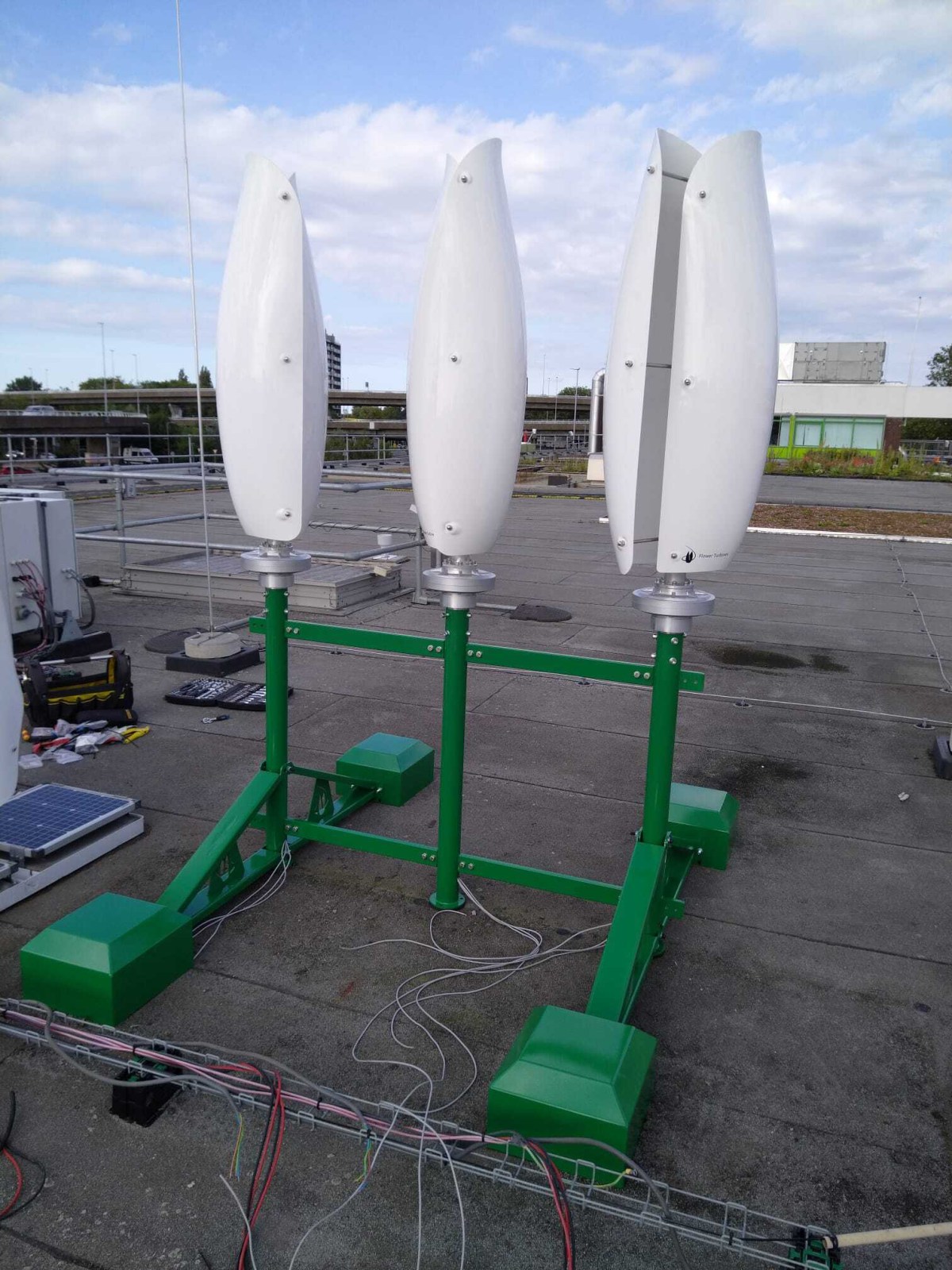 Flower Turbines Unveils Innovative Eco-Roof Energy Hub for Wind and ...