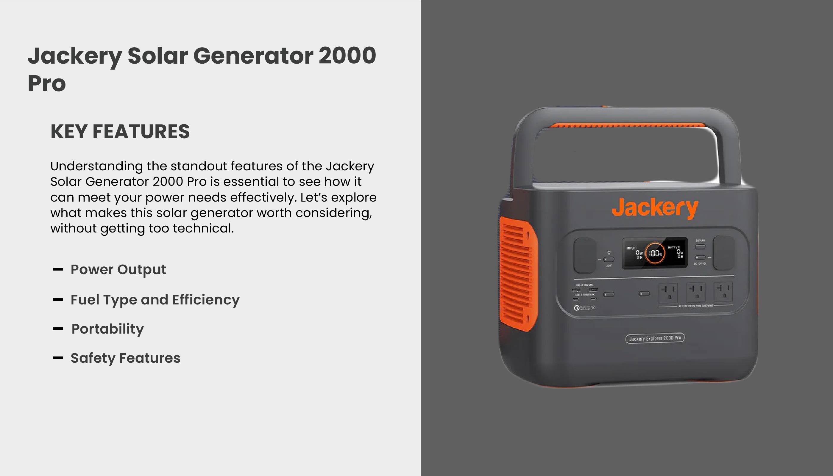 Jackery Solar Generator 2000 Pro Review
