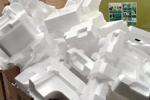 How to dispose of styrofoam?